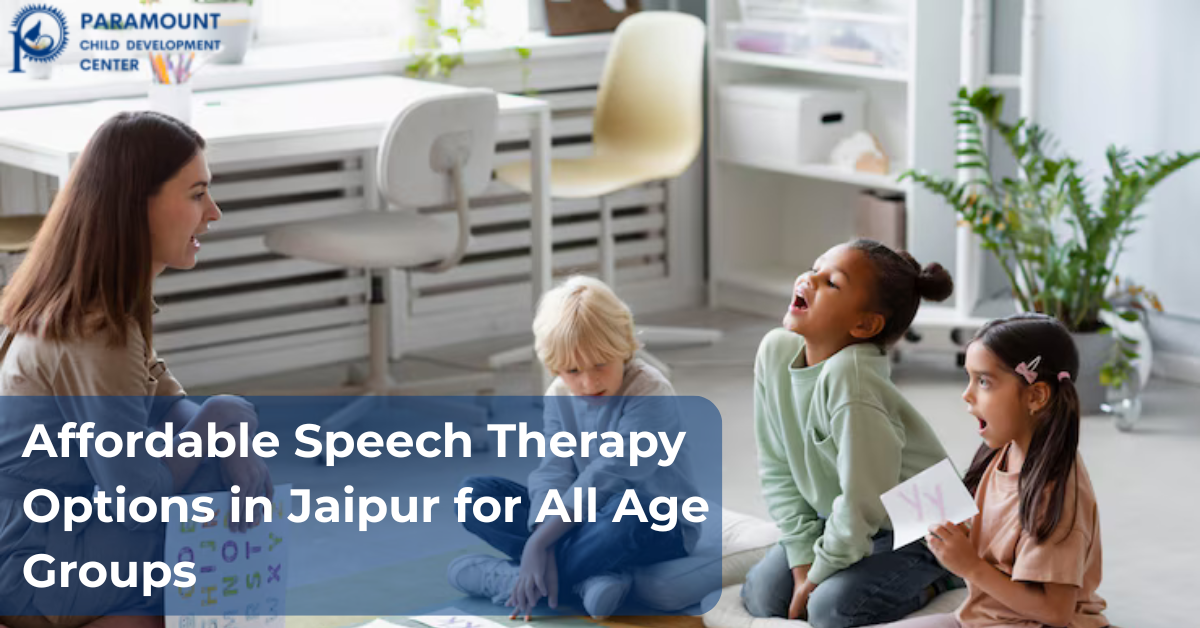 Affordable Speech Therapy Options in Jaipur for All Age Groups ...